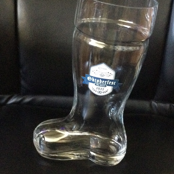 Infineon | Dining | Oktoberfest Re Boot Beer Glass | Poshmark